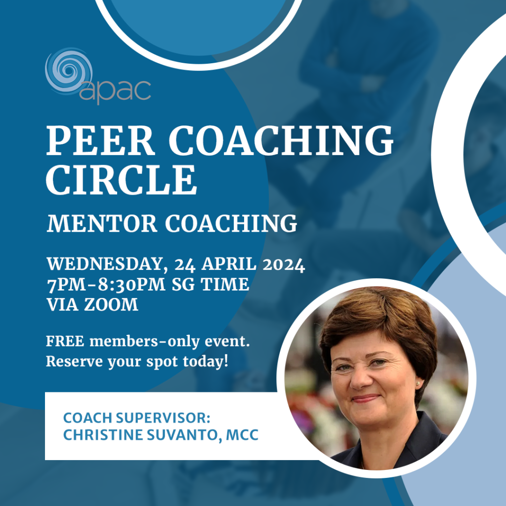 Peer Coaching Circle – APAC