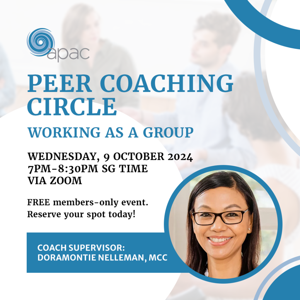 Peer Coaching Circle – APAC