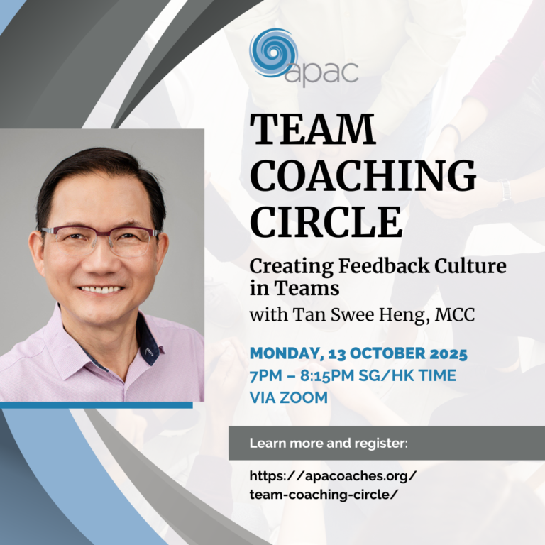 Team Coaching Circle – APAC